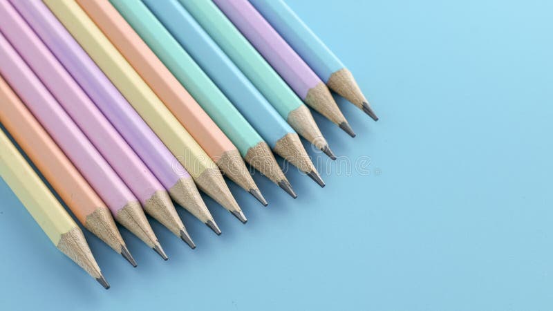 Concept of Education , Pencil on Table Stock Photo - Image of education ...