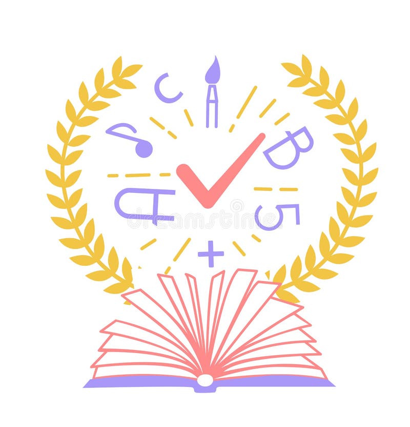 Concept of Education, Schools Stock Illustration - Illustration of icon ...