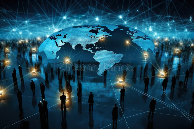 Concept of Effective Business Communication Stock Image - Image of ...