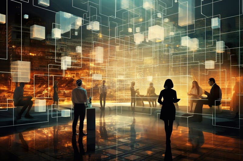 Concept of Effective Business Communication Stock Image - Image of ...