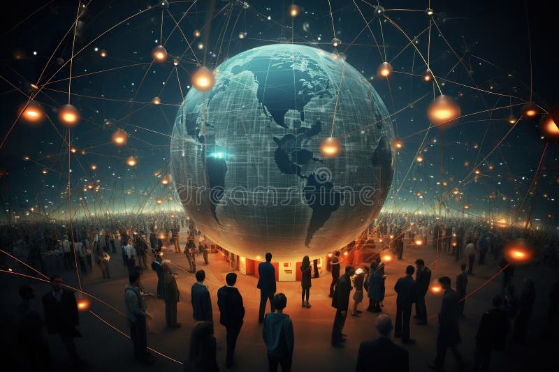 Concept of Effective Business Communication Stock Image - Image of ...