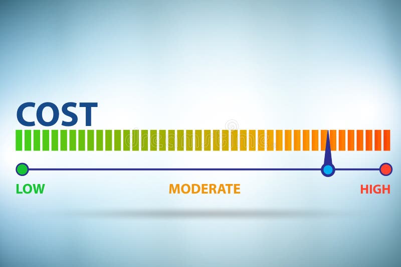 Concept of Effective Cost Management Stock Illustration - Illustration ...