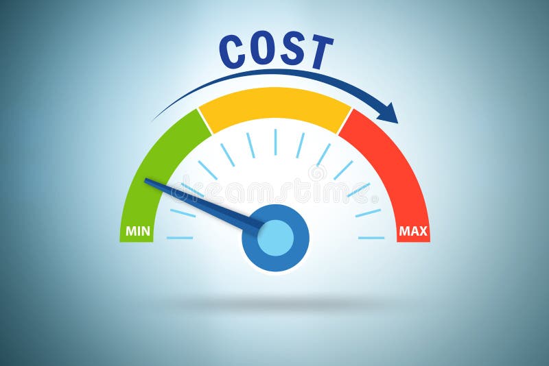 Concept of Effective Cost Management Stock Illustration - Illustration ...