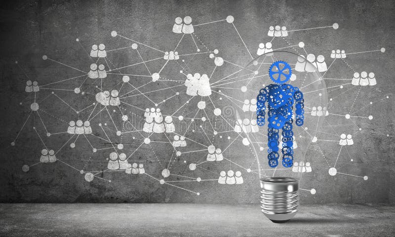 Concept of Effective Innovations for Mankind. Stock Image - Image of ...