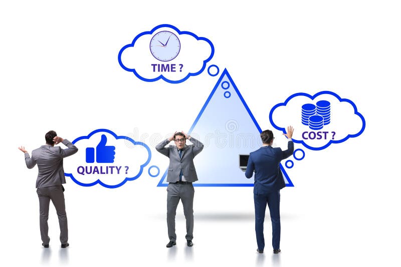 Time Quality Cost Triangle Stock Illustrations – 125 Time Quality Cost ...