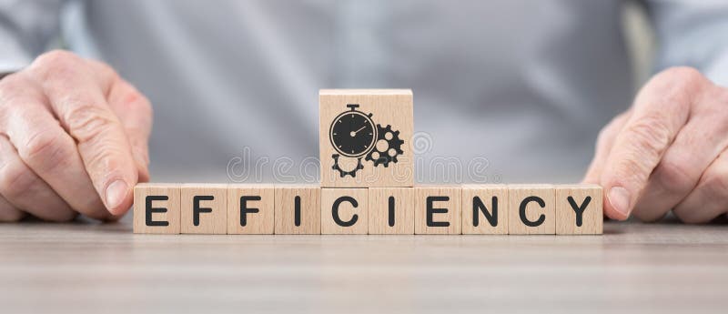 Concept of efficiency stock photo. Image of goal, technology - 322037694