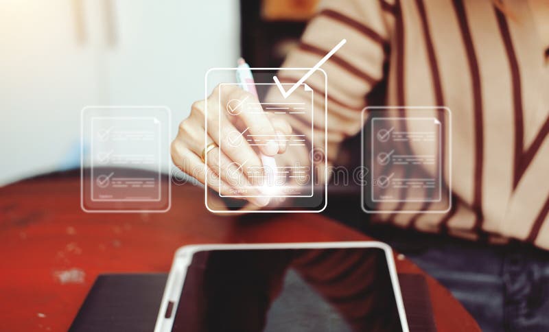 Concept Electronic Signature : Electronic Signing of Digital Documents ...