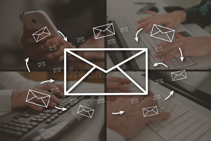 Concept of email stock photo. Image of email, internet - 126801780