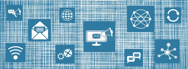 Concept of email marketing stock image. Image of square - 329862893