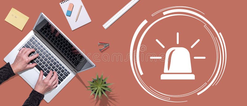 Concept of emergency stock image. Image of emergency - 358445617