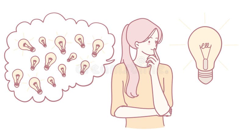 A Concept Emphasizing Creative Idea Generation, Symbolized by an ...