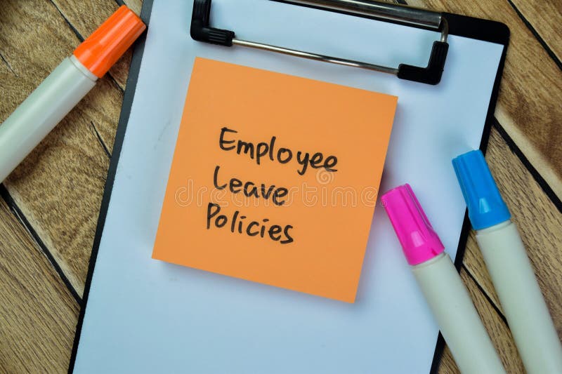 Sick Leave Write on a Paperwork Isolated on Office Desk Stock Photo ...