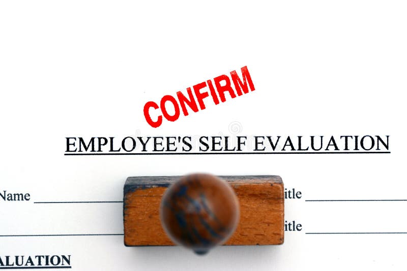Employee self evaluation stock photo. Image of excellent - 169495720