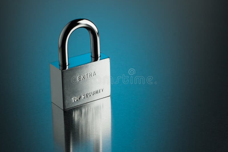 The Concept of an Encrypted Internet Connection. Stock Image - Image of ...