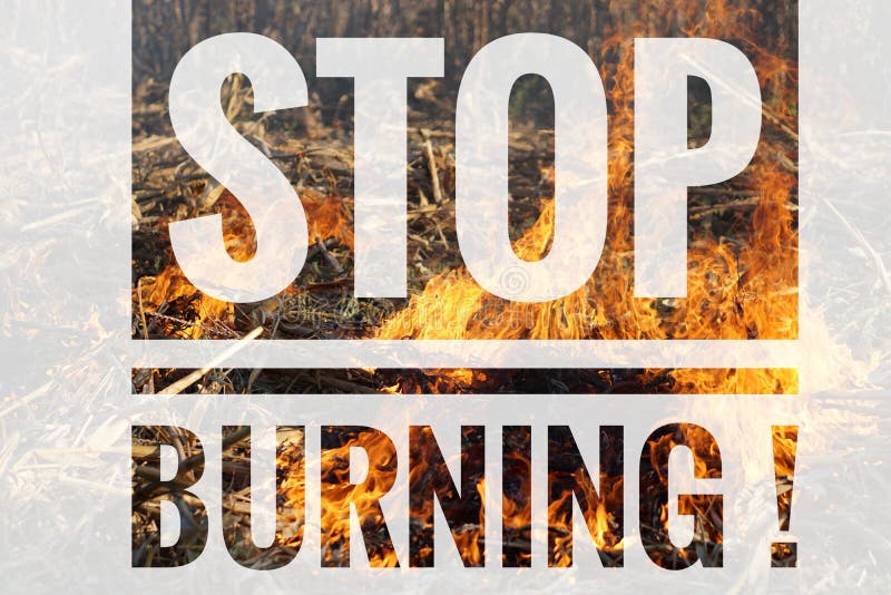 Stop burning hands stock image. Image of hand, sign, symbol - 38741381