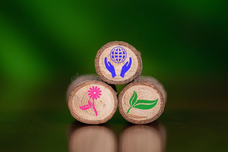 Concept of Environment Protection Stock Photo - Image of hand ...