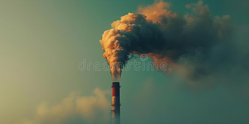 Addressing Environmental Concerns: Factory Chimney Emitting CO ... Addressing Environmental Concerns: Factory Chimney Emitting CO ...