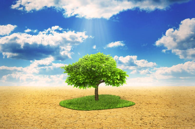 Concept of Environmental Protection. Stock Illustration - Illustration ...