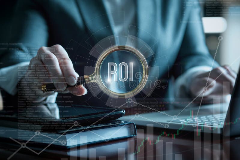 The Concept of Equity Research Using ROI Stock Photo - Image of ...