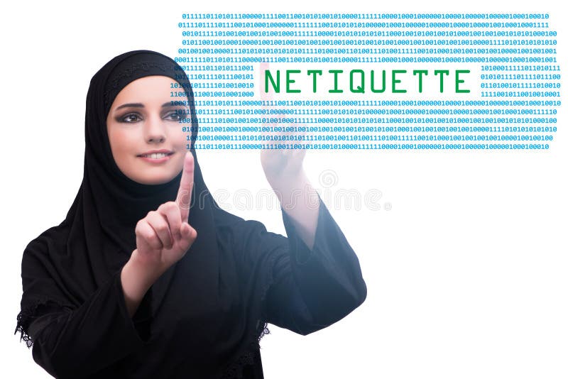 Concept of Etiquette and Netiquette Stock Photo - Image of rule ...