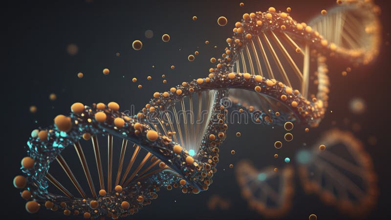 Concept of the Evolution of Human DNA in the Distant Future. Generative ...