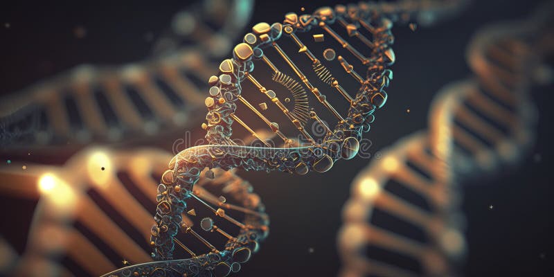 Concept of the Evolution of Human DNA in the Distant Future. Generative ...