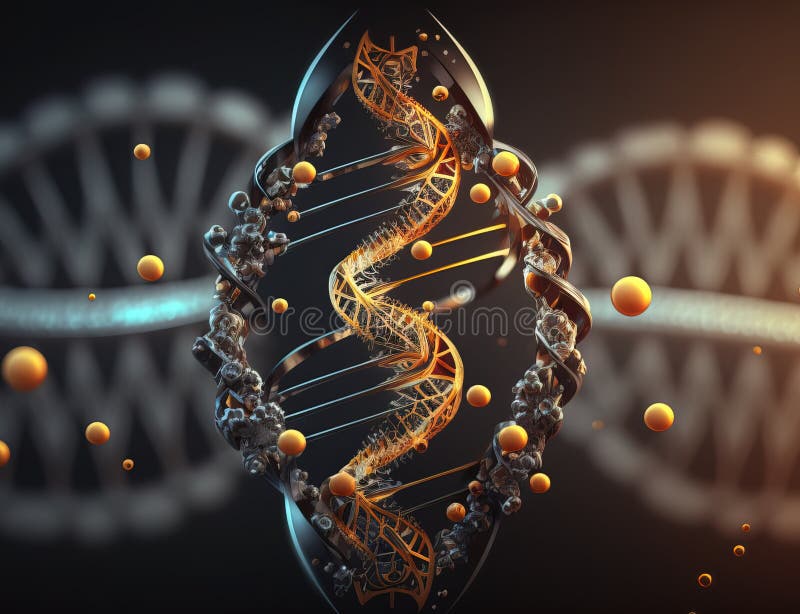 Concept of the Evolution of Human DNA in the Distant Future. Generative ...