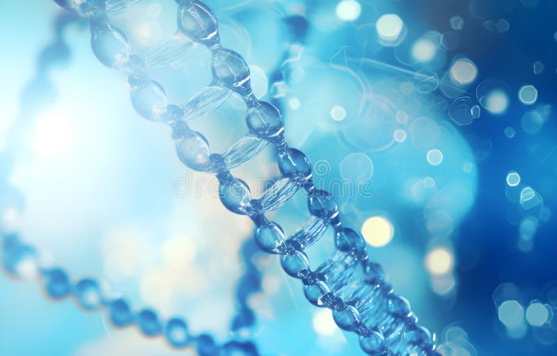 Concept of the Evolution of Human DNA in the Distant Future. View Macro ...