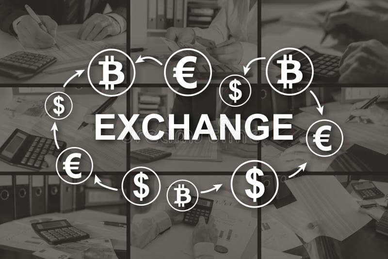 Concept of exchange stock image. Image of banking, transfer - 172995045