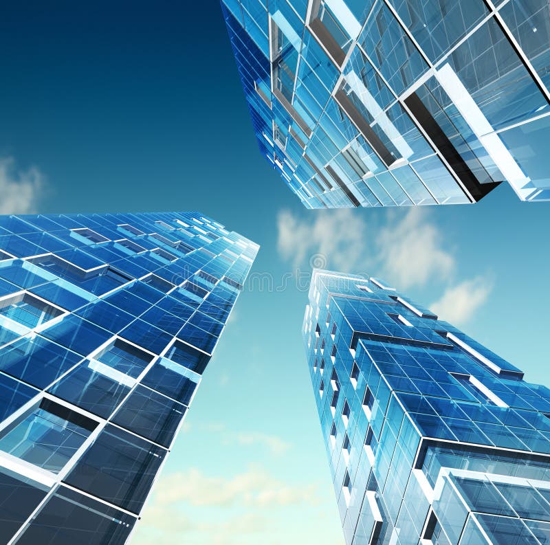 Concept exterior stock illustration. Illustration of construction ...