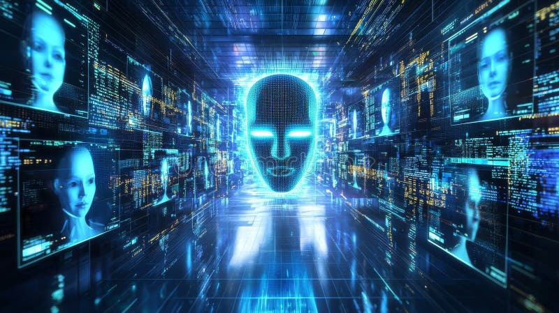 Men Use Computer Identification To Access Data, and Unlock Digital ...