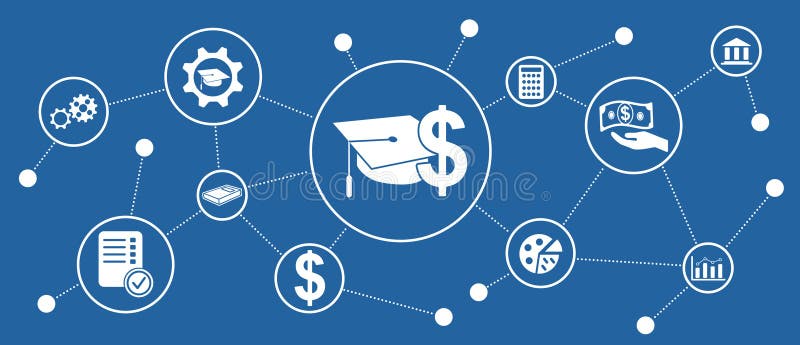 Concept of fafsa stock illustration. Illustration of fafsa - 272840290