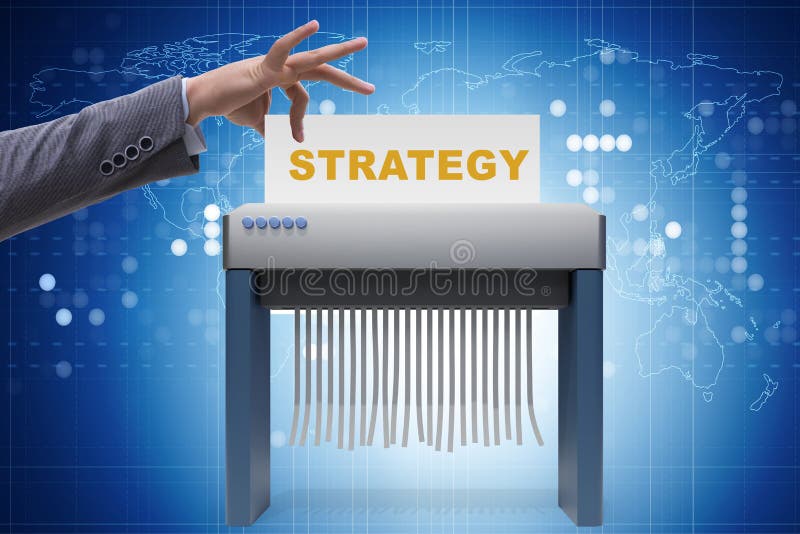 Concept of Failed Strategy and Plans in 2020 Stock Photo - Image of ...