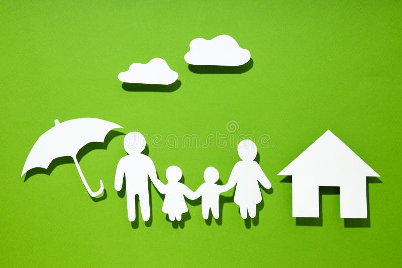 Concept of Family and Protection Family, Family Rights Stock Image ...