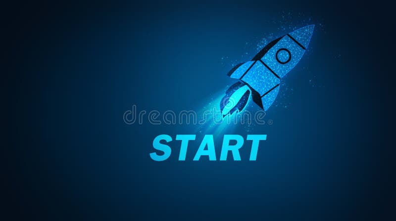 Concept of Fast Business Success Stock Illustration - Illustration of ...