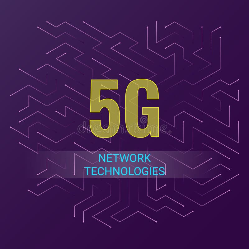 Concept, Fifth Generation Network New Technologies, 5G Mobile Wireless ...