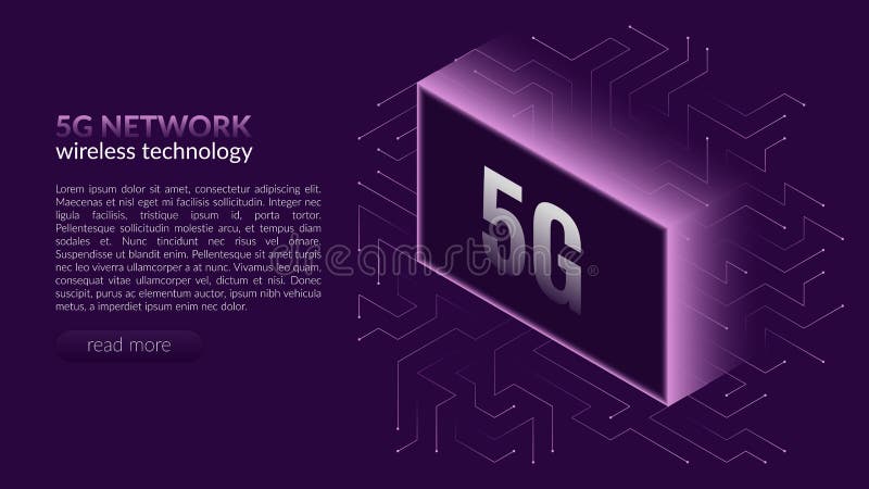 Concept, Fifth Generation Network New Technologies, 5G Mobile Wireless ...