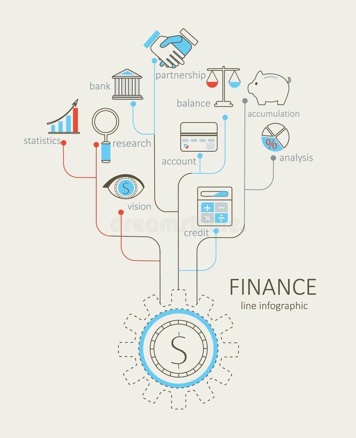 Concept of finance. stock vector. Illustration of design - 68428072