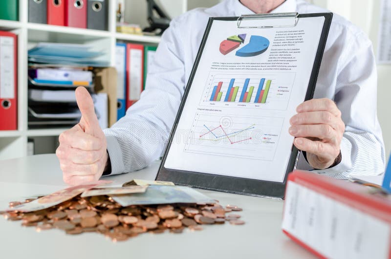 Concept of Financial Success Stock Photo - Image of diagram, success ...