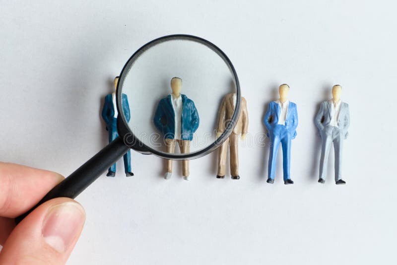 The Concept of Finding Employees To Hire Stock Photo - Image of concept ...