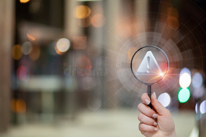 The Concept of Finding Errors Stock Image - Image of information ...