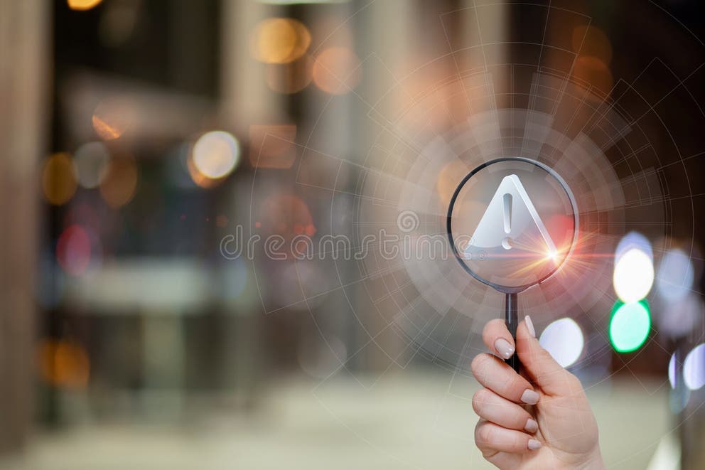 The Concept of Finding Errors Stock Image - Image of information ...