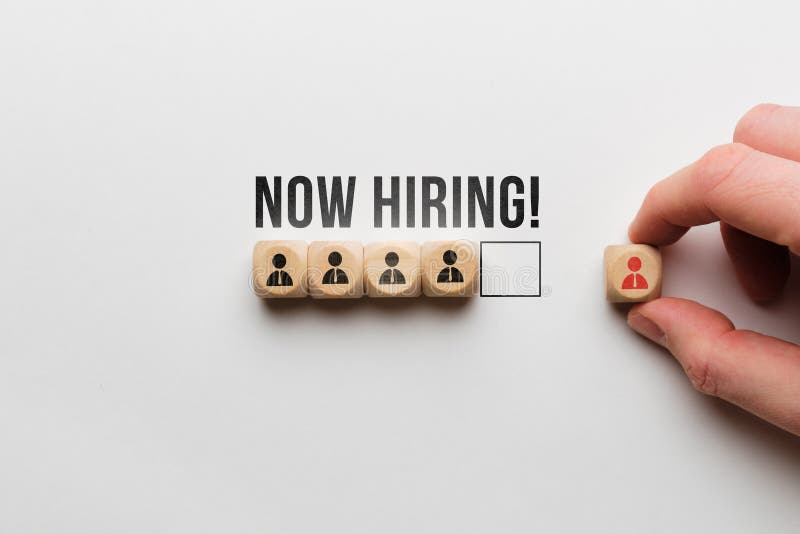 The Concept of Finding New Employees for the Team Stock Photo - Image ...