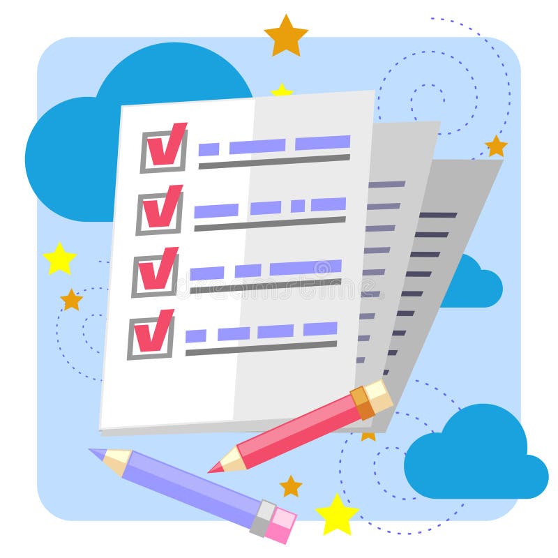 Concept of finished work stock vector. Illustration of finish - 39786779