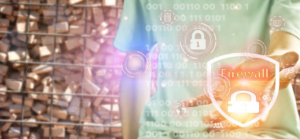 Concept a Firewall System is Very Essential for System Security Stock ...