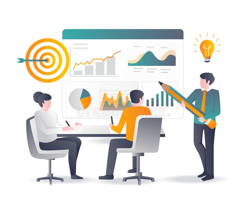 Concept Flat Design, Product Data Analysis and Seo Optimization and ...