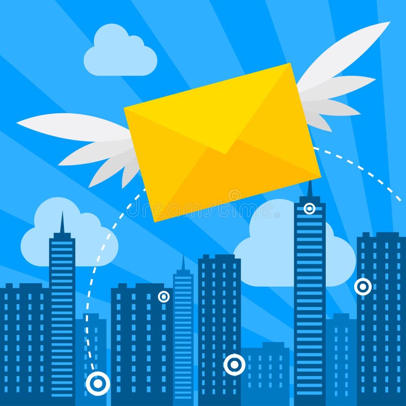 Concept flying letters stock vector. Illustration of label - 35050788