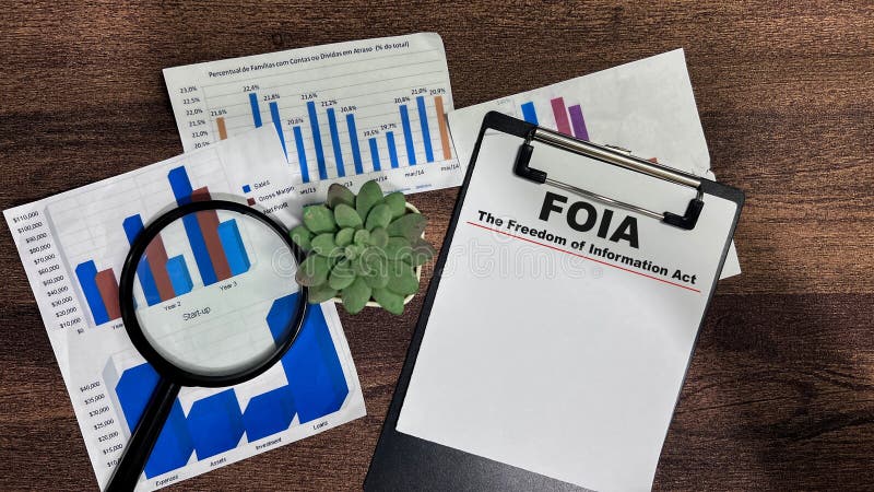 Concept of FOIA - the Freedom of Information Act Write on Paperwork ...