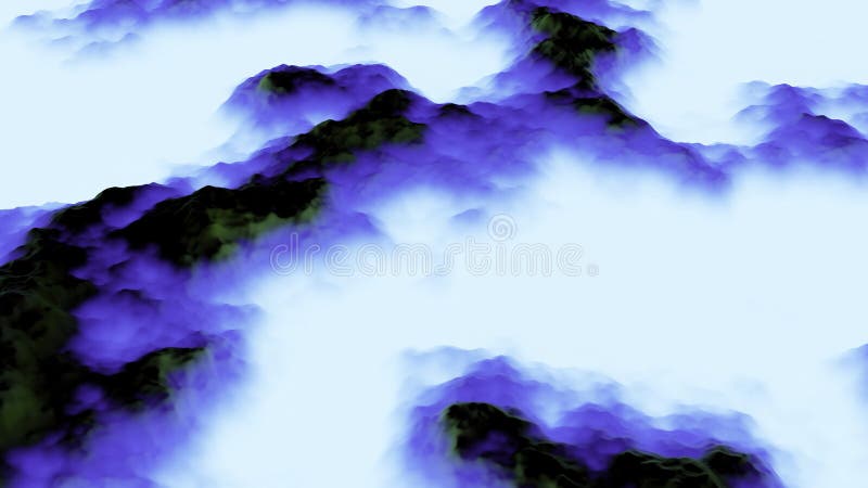 Concept of Forecast, Clouds Formation, Timelapse Effect. Design. Smoke ...