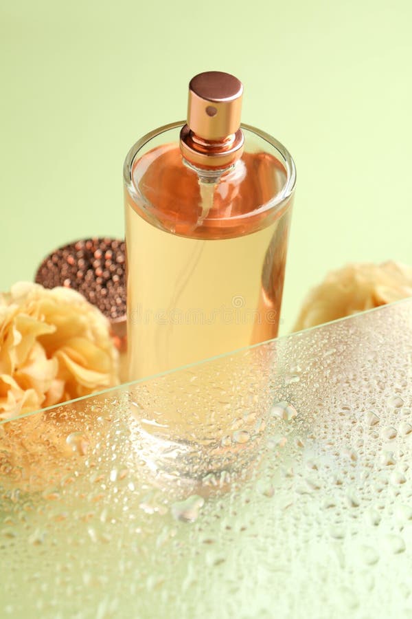 Concept of Fragrant Flavored Perfume, Close Up Stock Photo - Image of ...